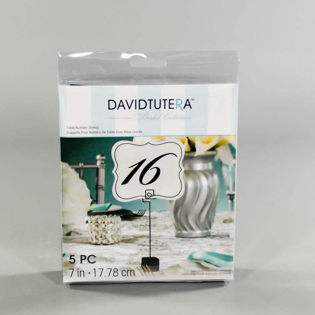 Table Number Stands 5-Pack | Wholesale Flowers & Supplies