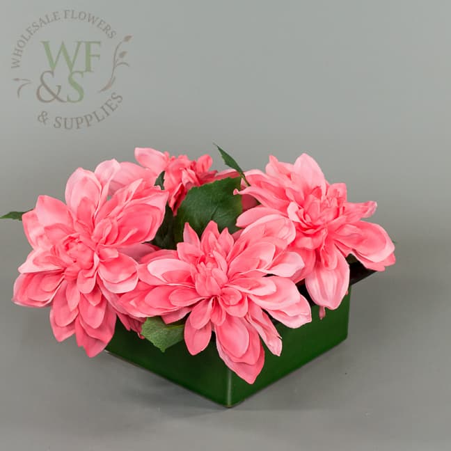 Green and Brown Square Stacking Ceramic Containers Large | Wholesale ...