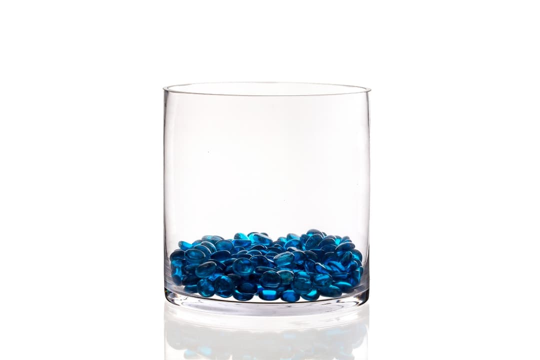 6" x 6" Glass Cylinder Vase | Wholesale Flowers & Supplies